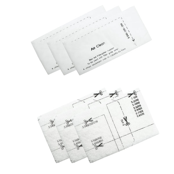 Nispira AirClean and Motor Protection Filters Replacement Compatible w