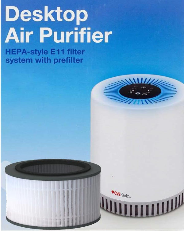 Nispira True HEPA Replacement Filter for CVS Health Desktop Air Purifi