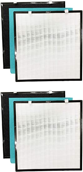 Nispira True HEPA Filter for Max RFM80 Oran Air Purifier OVHM80